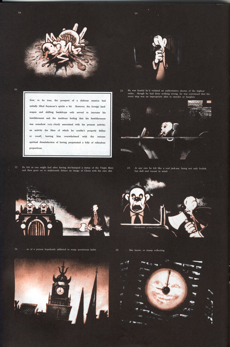 Al Columbia’s AMNESIA – Horror Illustrated